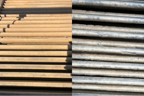 Left - before Cetamine treatment. Right - after 12 months of Cetamine ...